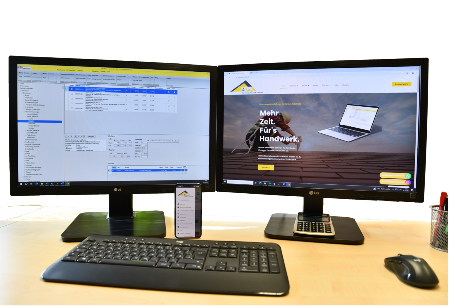 smart Dach Software - die Handwerker Software